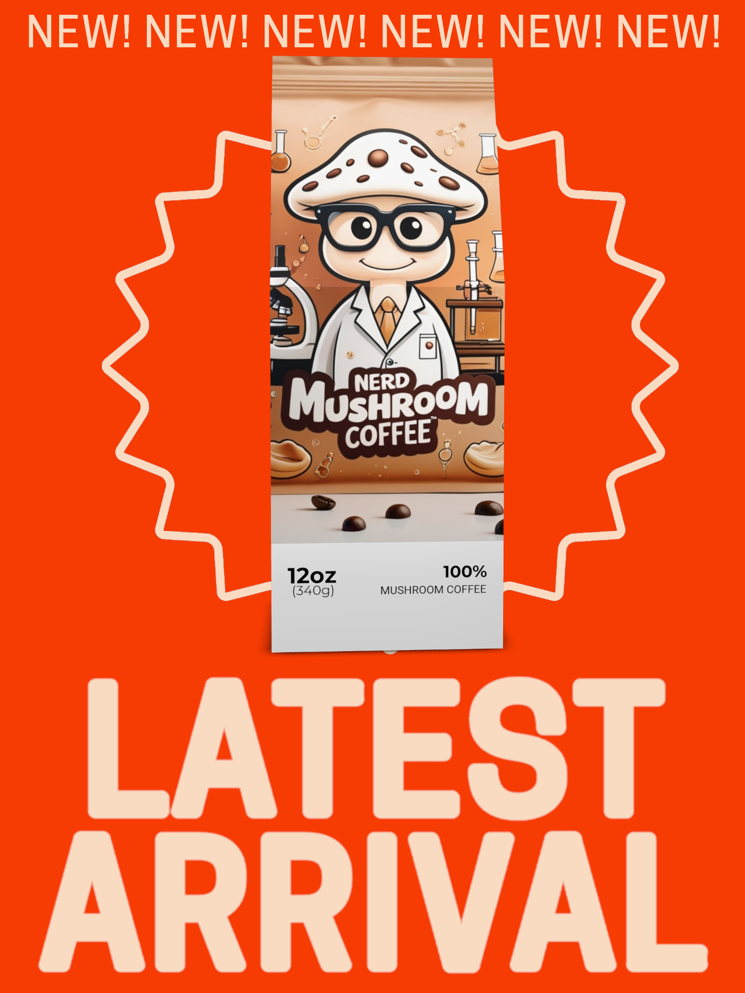 Organic Mushroom Coffee - Functional Coffee Blend | Drink Nerd Coffee
