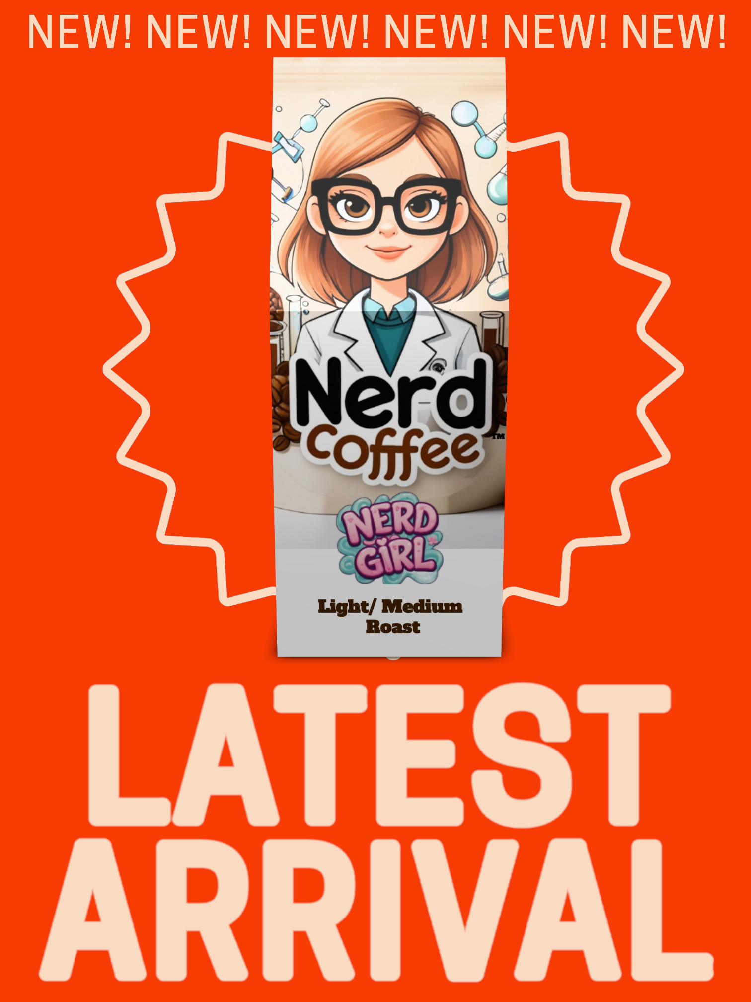 NERD GIRL Light Medium Roast - Mexican Coffee from Chiapas | Drink Nerd ...